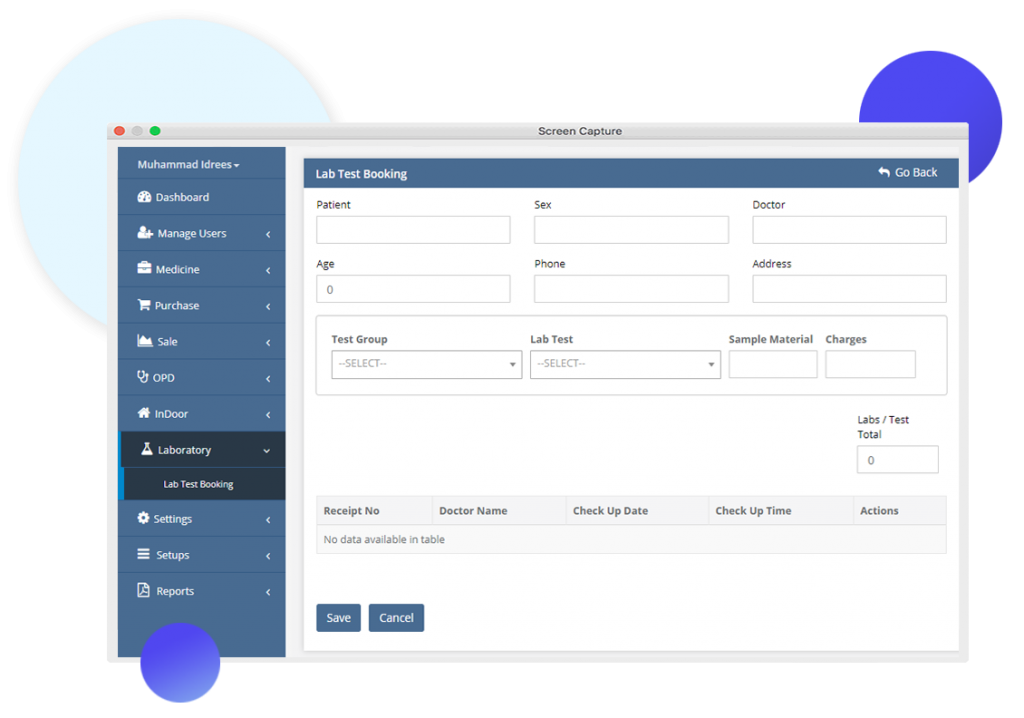 Hospital Management System – Global IT Vision