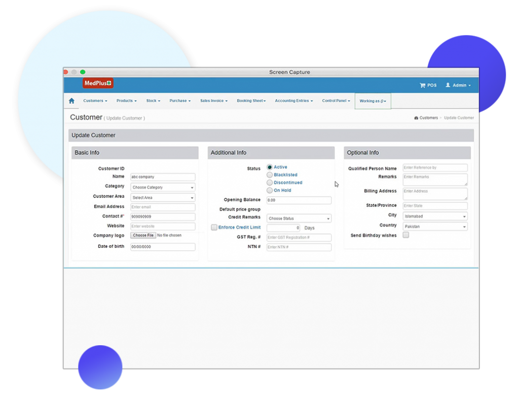 Pharmacy Management System (3 Solutions) – Global IT Vision